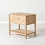 Axel III Timber Bedside Table - Mubu Home: Modern Timber Beds and Furniture