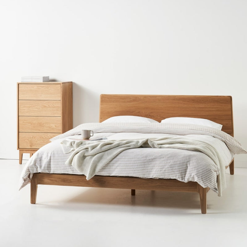 Lois Solid Timber Bed - Mubu Home: Modern Timber Beds and Furniture