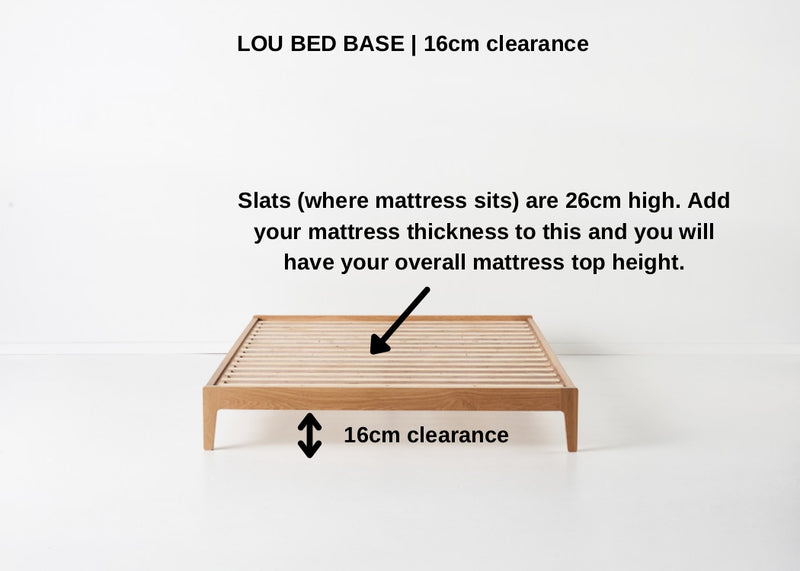 Lou Solid Timber Bed Frame - Mubu Home: Modern Timber Beds and Furniture