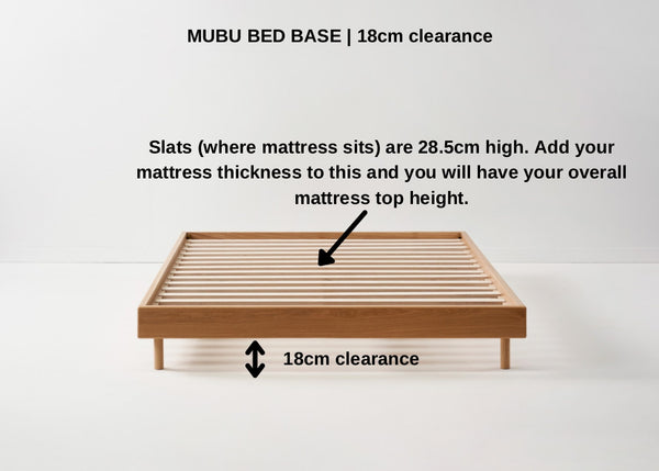 Mubu Classic Timber Bed Frame - Mubu Home: Modern Timber Beds and Furniture