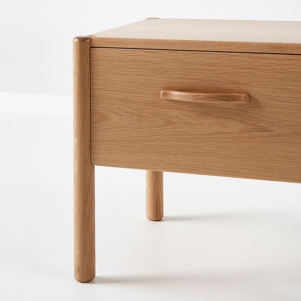 Axel II Wooden Bedside Table - Mubu Home: Modern Timber Beds and Furniture