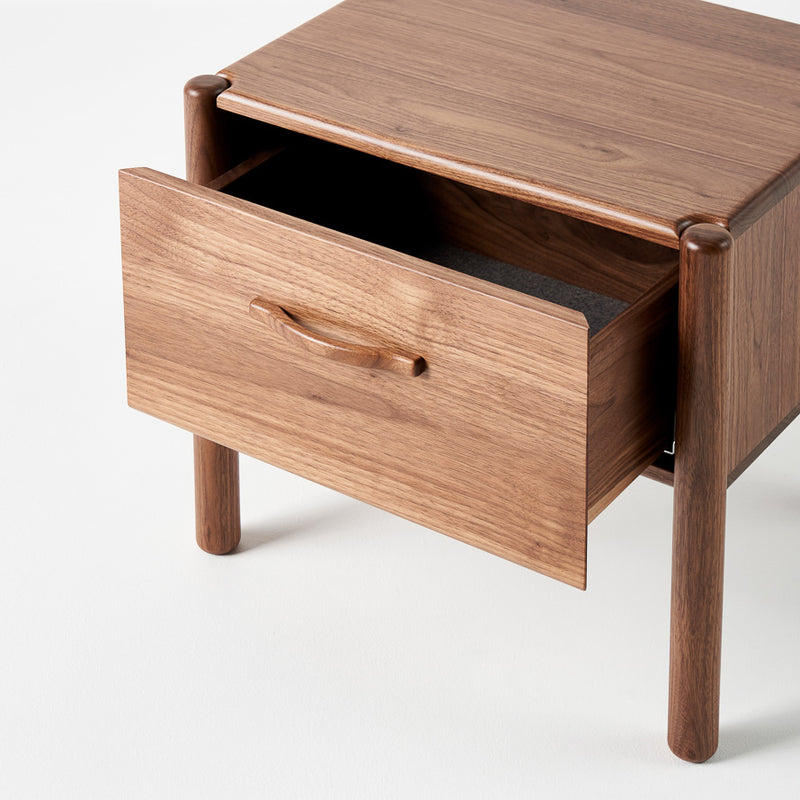 Axel II Wooden Bedside Table - Mubu Home: Modern Timber Beds and Furniture